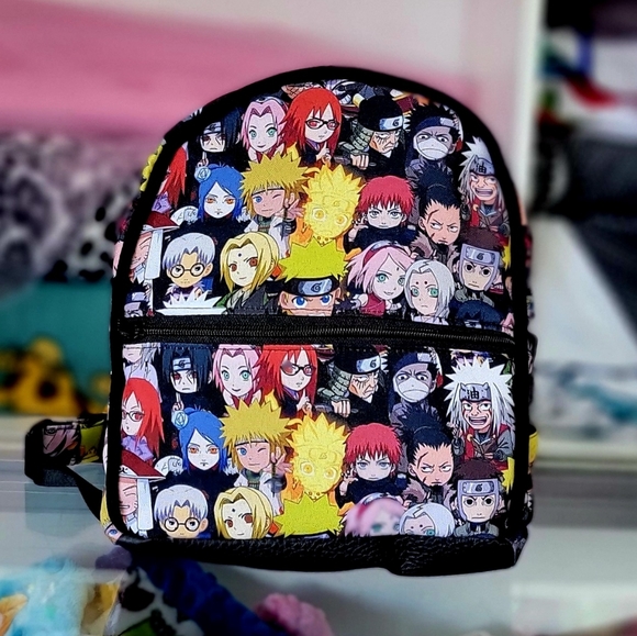 Bags | Naruto Chibi Anime Mini Backpack | Poshmark